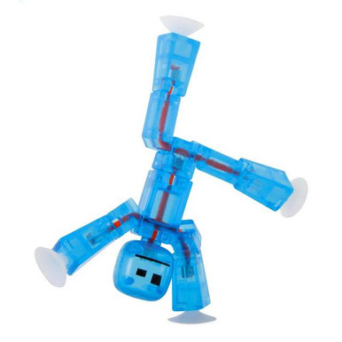 Stikbot Light Blue Translucent Figure - The Toy Barn