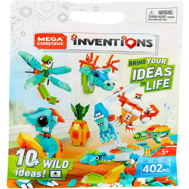 Mega Construx Inventions 402pc WILD Building Set - The Toy Barn
