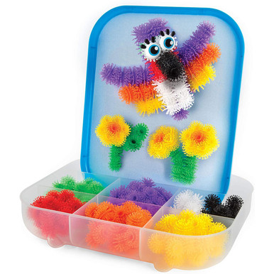 Bunchems On the Go Travel Easel, with 150 Bunchems, for ages 4 years and up