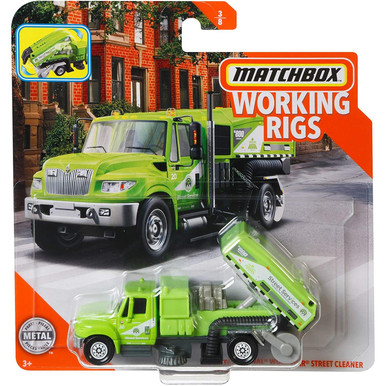 Matchbox Real Working Rigs - International Workstar Street Cleaner ...