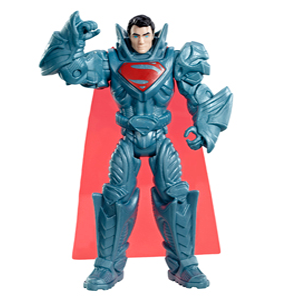 Superman: Man of Steel - SUPERMAN (Heavy Armour Suit) 10cm Action ...