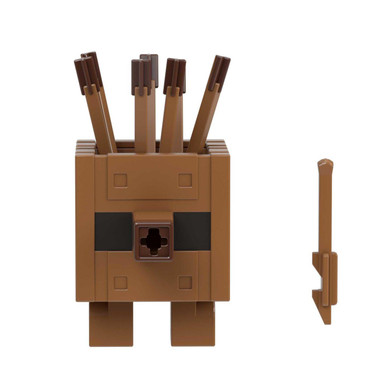 Minecraft Legends WOOD GOLEM 3.25-inch Action Figure with Attack Action ...