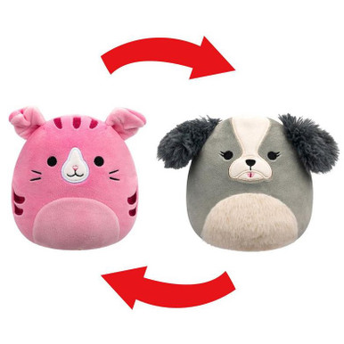 Squishmallows Flip-A-Mallows 5-inch GERALDINE to MALU Plush - The Toy Barn