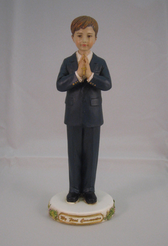 First Holy Communion Young Boy Figurine, by Joseph's Studio - Lisa's ...