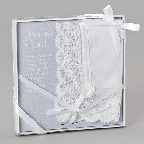 A Christening Bonnet now, a wedding hanky later