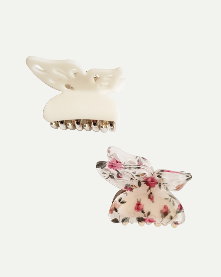 Mini Butterfly Clip Claws Set of 20 - kellinsilver.com