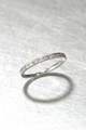 CZ Simple Bow Ring Rose Gold - kellinsilver.com