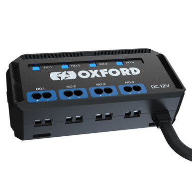 Oxford Motorcycle Junction Box 12V with Fused Power Outlets Multiple ...