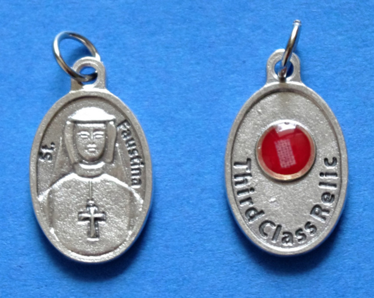 St Faustina Third Class Relic Medal st-faustina-third-class-relic-medal