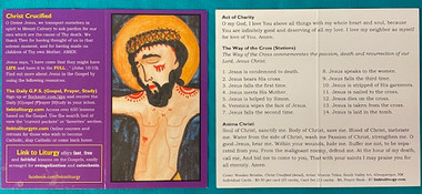 Christ Crucified - Act of Charity, Way of the Cross, Anima Christi