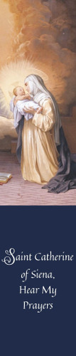 Saint Catherine of Siena Prayer Bookmark