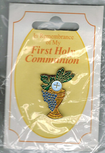 First Communion Lapel Pin,