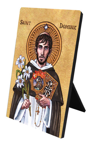 Theophilia St. Dominic Desk Plaque (DP-THEO59)