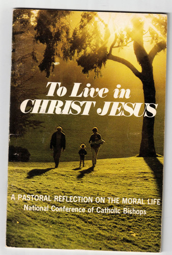 To Live in CHRIST JESUS A PASTORAL REFLECTION ON THE MORAL LIFE ...