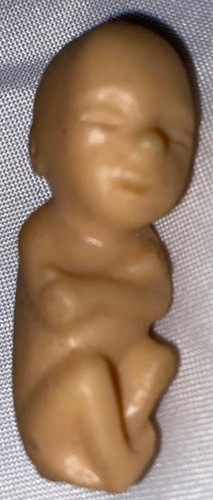 Soft Rubber 12 week Fetus - Light Skin - Pro-Life Only 1 available