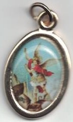 Saint Michael Color Medal