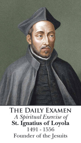 St. Ignatius of Loyola - Daily Examen Prayer Card (RC106)