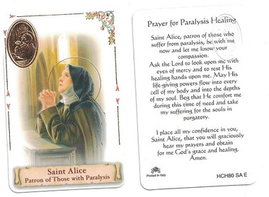 Prayer to Saint Alice For Those With Paralysis (RRM026)