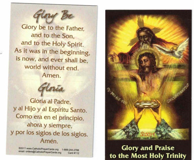 Glory Be to the Father and Gloria - English and Latin