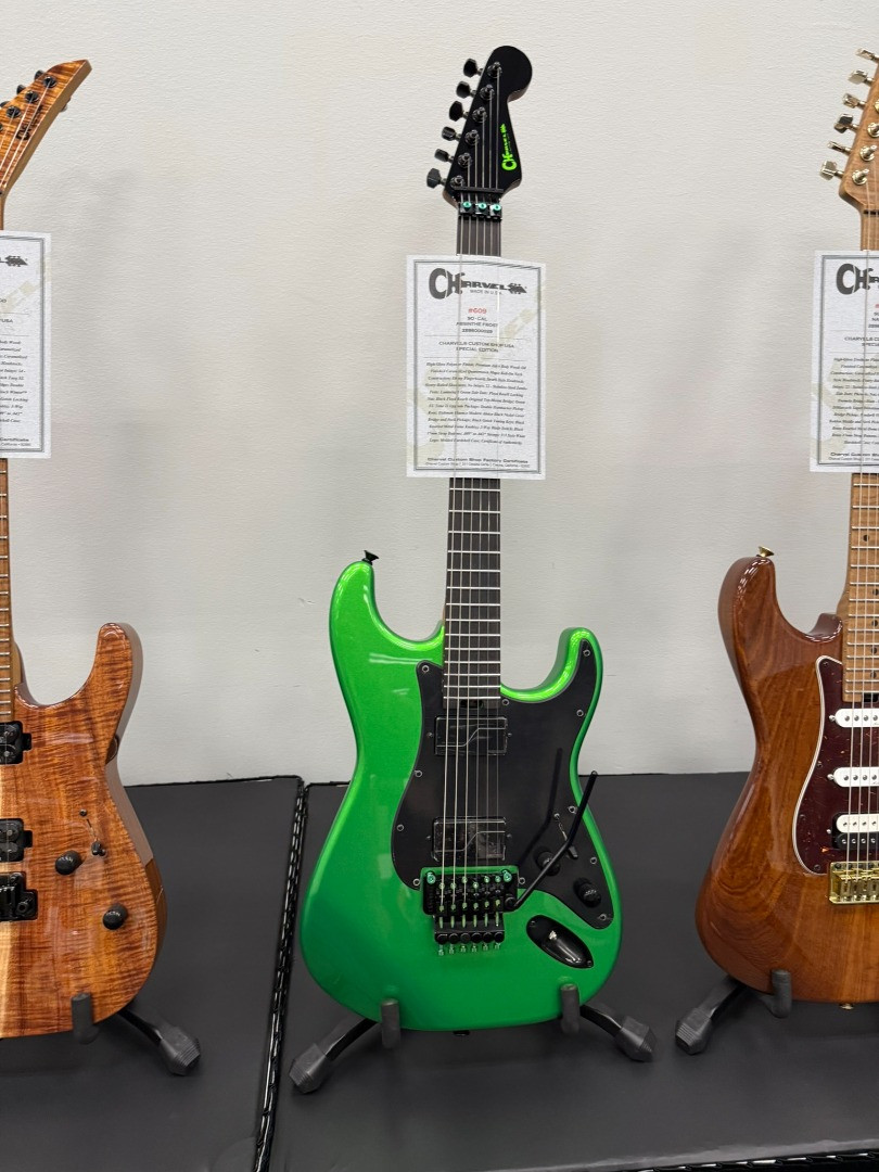 CHARVEL CUSTOM SHOP USA - SPECIAL EDITION SO-CAL - ABSINTHE FROST NAMM ...