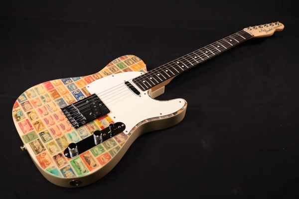Fender Custom Shop World Stamp Collection Telecaster Electric Guitar ...