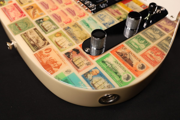 Fender Custom Shop World Stamp Collection Telecaster Electric Guitar ...