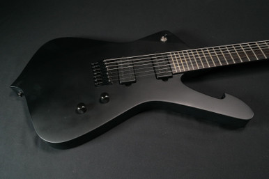 Ibanez ICTB721BFK Iceman Iron Label 7 String Electric Guitar in Black ...
