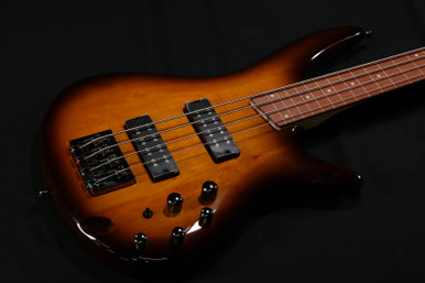 Ibanez SR370EFBBT 4-String RH Fretless Electric Bass - Brown Burst ...