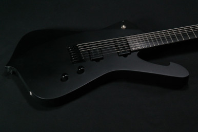Ibanez ICTB721BFK Iceman Iron Label 7 String Electric Guitar in Black ...