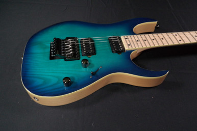 Ibanez Prestige RG652 Electric Guitar Nebula Green Burst - RG652AHMNGB ...