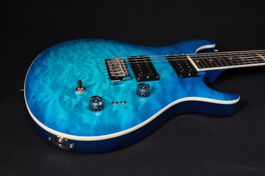 PRS SE Custom 24-08 Quilt - Lake Blue 508 - Liberty Music