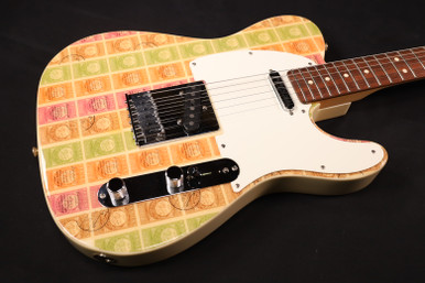 Fender Custom Shop World Stamp Collection Telecaster Electric Guitar ...