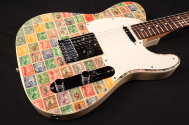 Fender Custom Shop World Stamp Collection Telecaster Electric Guitar ...