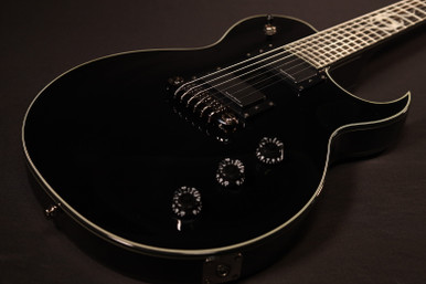 Ethan Hart Guitar EH-1 Single cut mid 2010's - GLOSS BLACK With 8 Ply ...