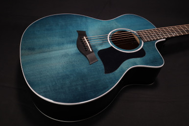 Taylor 214ce Plus Special Edition Trans Blue with Bag 419 - Liberty Music