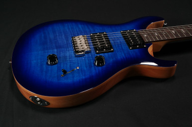 PRS CU44DC SE Custom 24 Faded Blue Burst with Gigbag 470 - Liberty Music