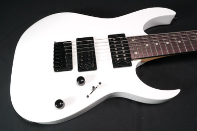Ibanez GRG 7 String Solid-Body Electric Guitar, Right, White, Full ...