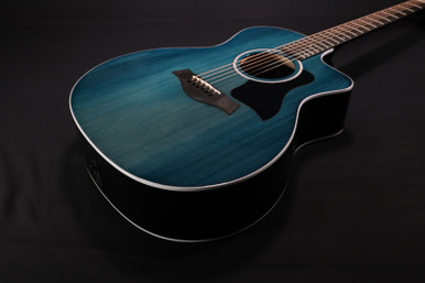 Taylor 214ce Plus Special Edition Trans Blue with Bag 427 - Liberty Music