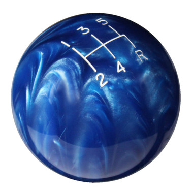 Blue Pearl Shift Knob with Engraved Shift Pattern