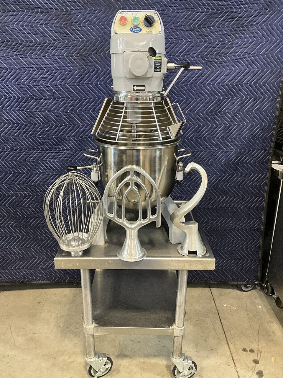 Commercial Stand Mixer With Stand - Globe Sp20 20 Qt 1/2 Hp (115V