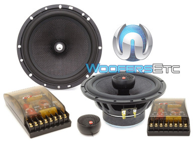 Cdt Audio Classic Component Speakers 6.5 w/ Silk Tweeters & Crossovers