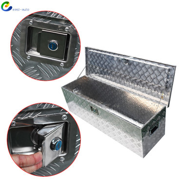 Aluminum Tool Box for Full Size Truck Flatbed Storage 48x15x15
