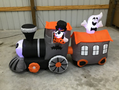 Prototype Halloween Train - Gemmy Airblown Inflatable