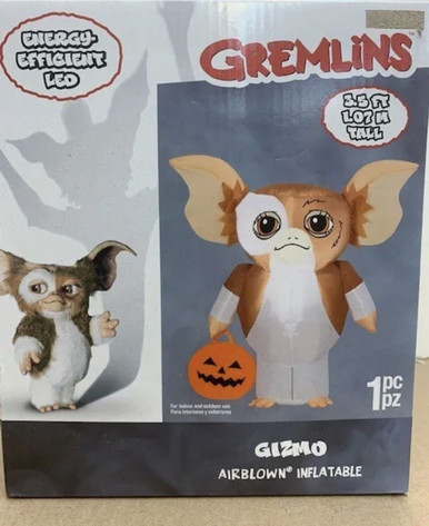 Rare 3.5ft Tall Gizmo Halloween Inflatable: A Unique Brand