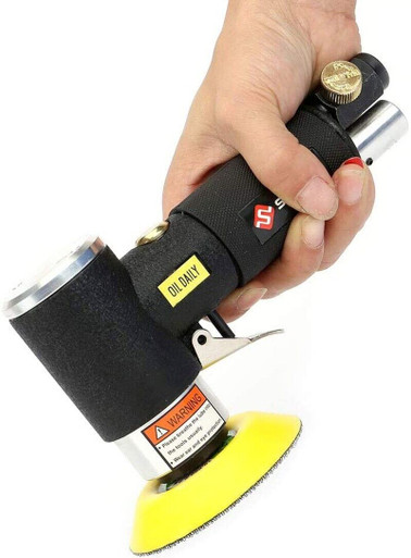 Compact Air-Powered 2 3 Disc Sander - Versatile Sanding Tool