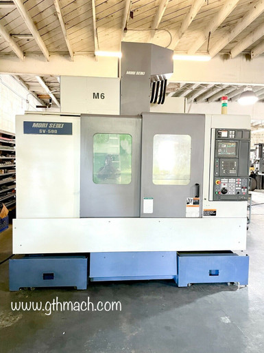 2000 Mori Seiki Sv 500B 40 CNC Mill Machining Center