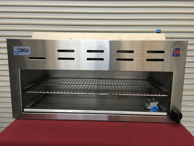 Horizontal Gas Broiler: 24 Infrared Cheese Melter