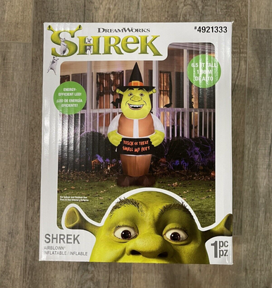 Gemmy Shrek Inflatable Halloween Decoration - 6.5Ft - 2022