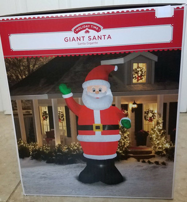 Giant Santa 10Ft Tall Airblown Inflatable For Christmas