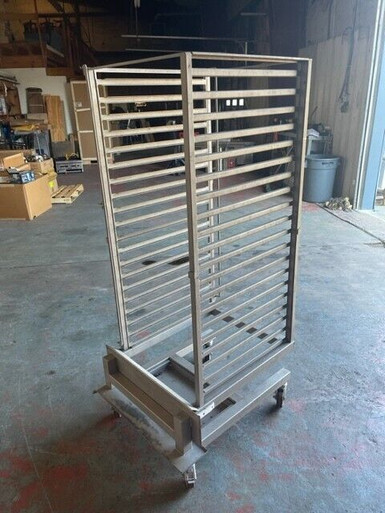 Used Roll In Rack For Combi Oven